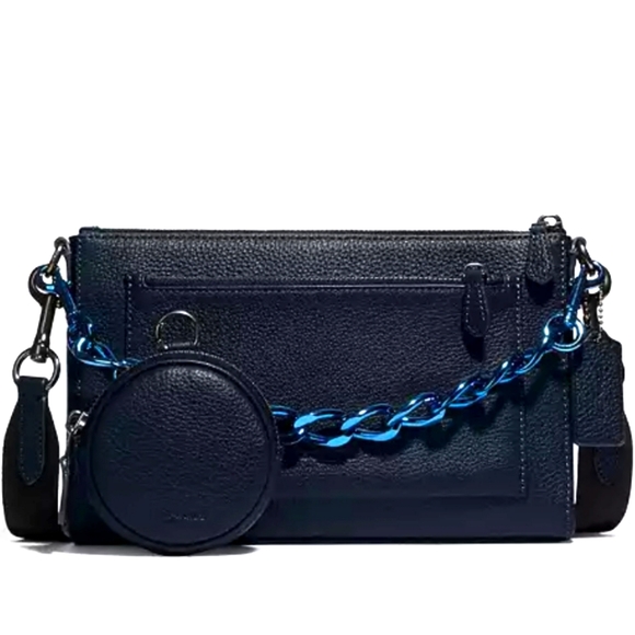 Coach | Bags | Coach Holden Navy Chain Crossbody Nwt New With Tags ...